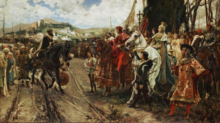De Spaanse Reconquista op het Iberisch schiereiland