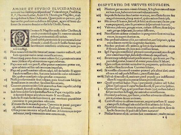 Maarten Luther (1483-1546) en zijn 95 stellingen | Historiek