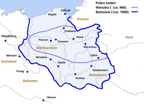 De vroege geschiedenis van Polen (966-1573)