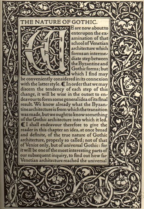 William Morris, de Britse 19e-eeuwse kunstenaar, zag en wou ‘kunst’ in ...