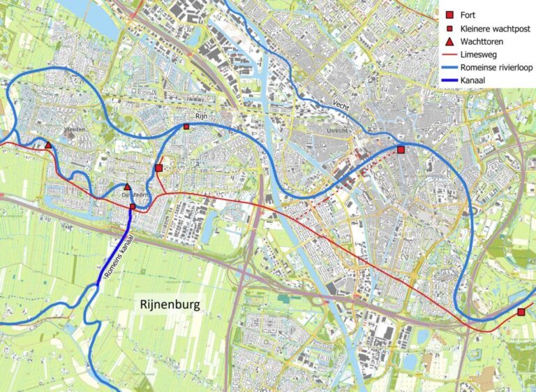 Kanaal uit de Romeinse tijd ontdekt in Utrechtse polder